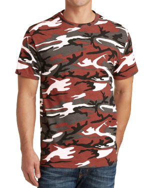 RED CAMO T-SHIRT – Shop Sierra Sprague